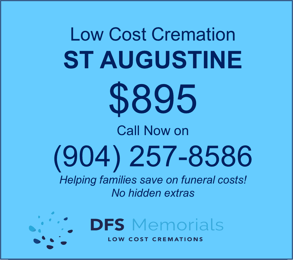 $895 Simple cremation service in St Augustine, FL