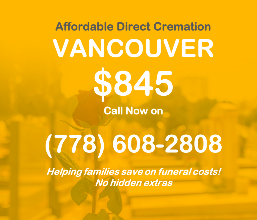 How to arrange a low-cost cremation in Vancouver, BC - DFS Memorials